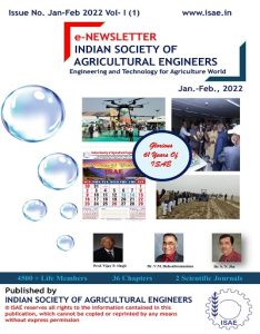 The Indian Society of Agricultural Engineers