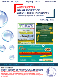 The Indian Society of Agricultural Engineers